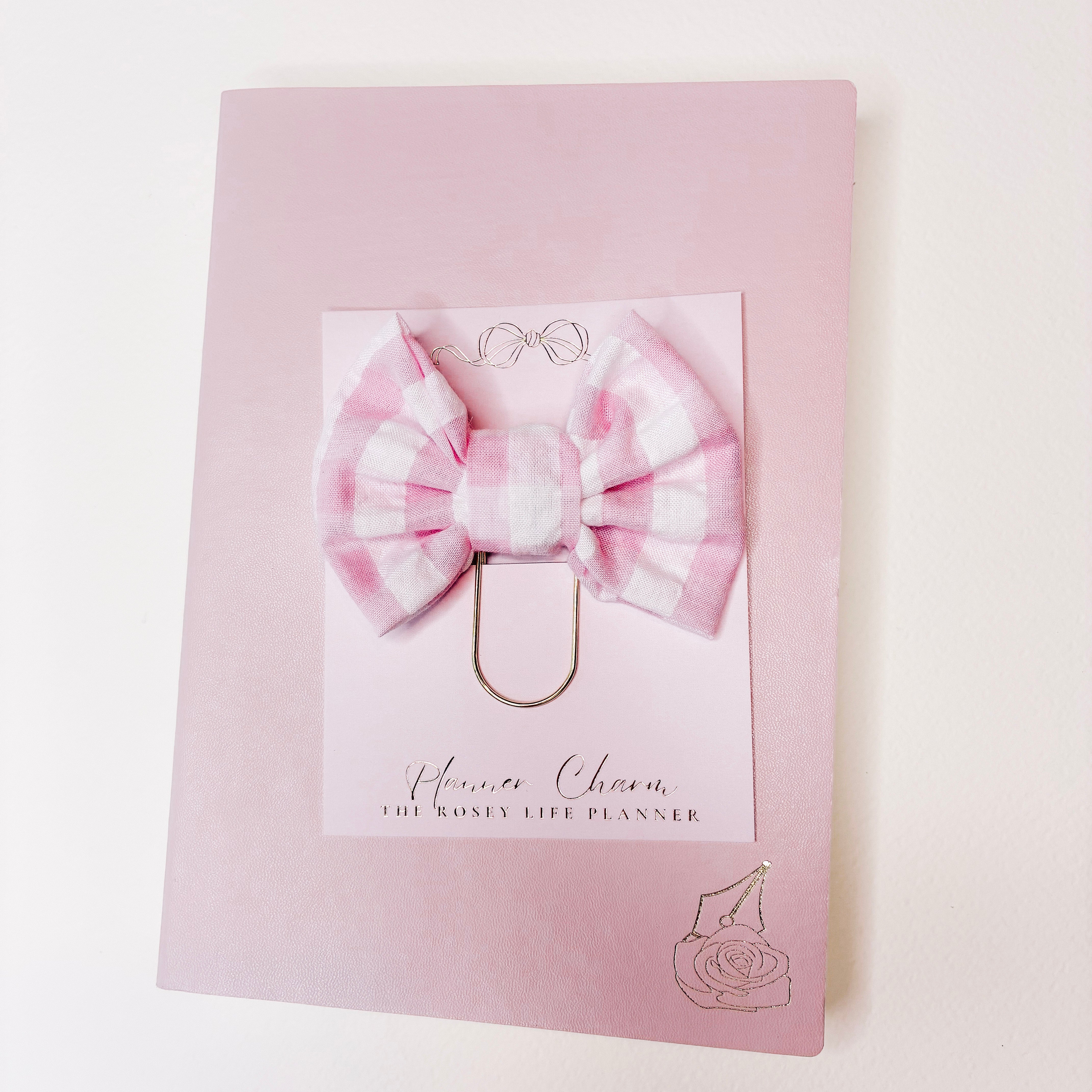 BOW PLANNER CLIP | Advent 2025 | HANDMADE – theroseylifeplanner