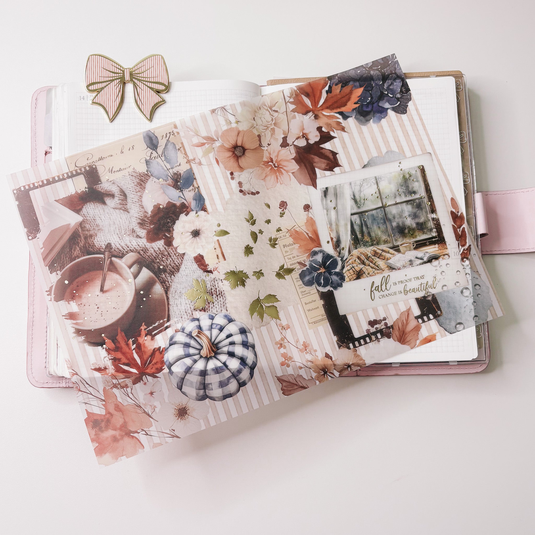 A4 DECO SHEET | VELLUM - OCTOBER 2025 – theroseylifeplanner