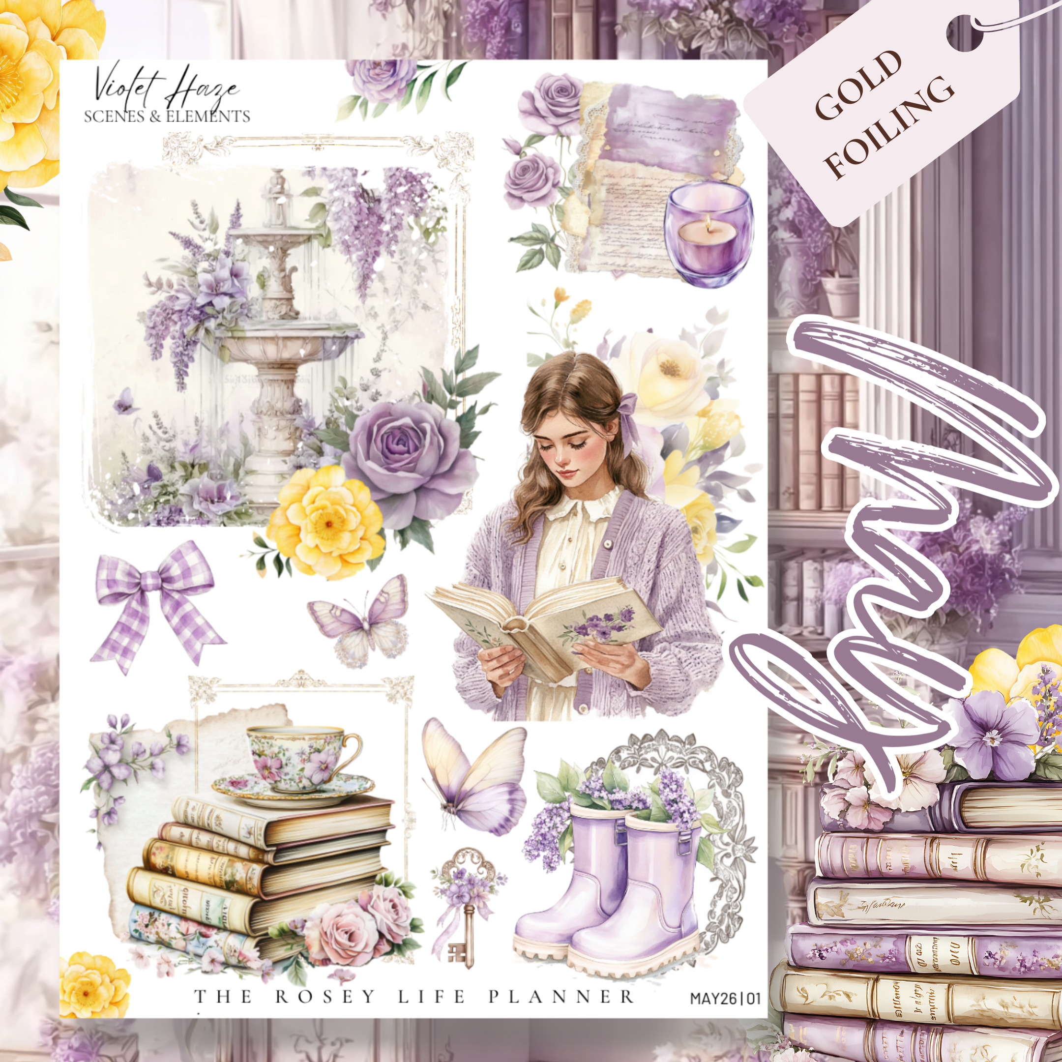 BLOSSOM KIT | MEDIUM STICKER SUBSCRIPTION KIT | MAY 2026 | MAY26 ...
