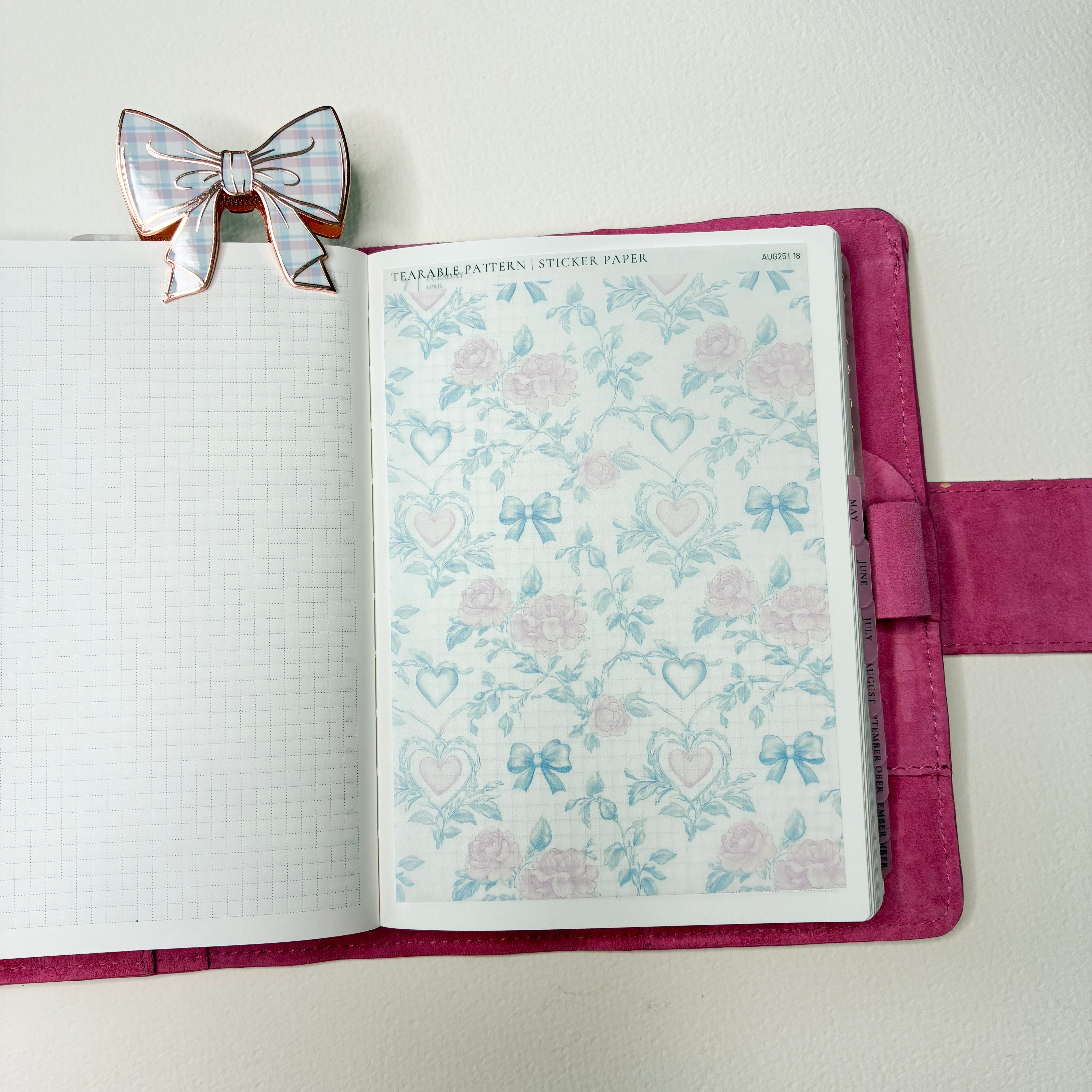 TEARABLE STICKER | SHEET 18 | CLEAR | APRIL 26 COLLECTION ...