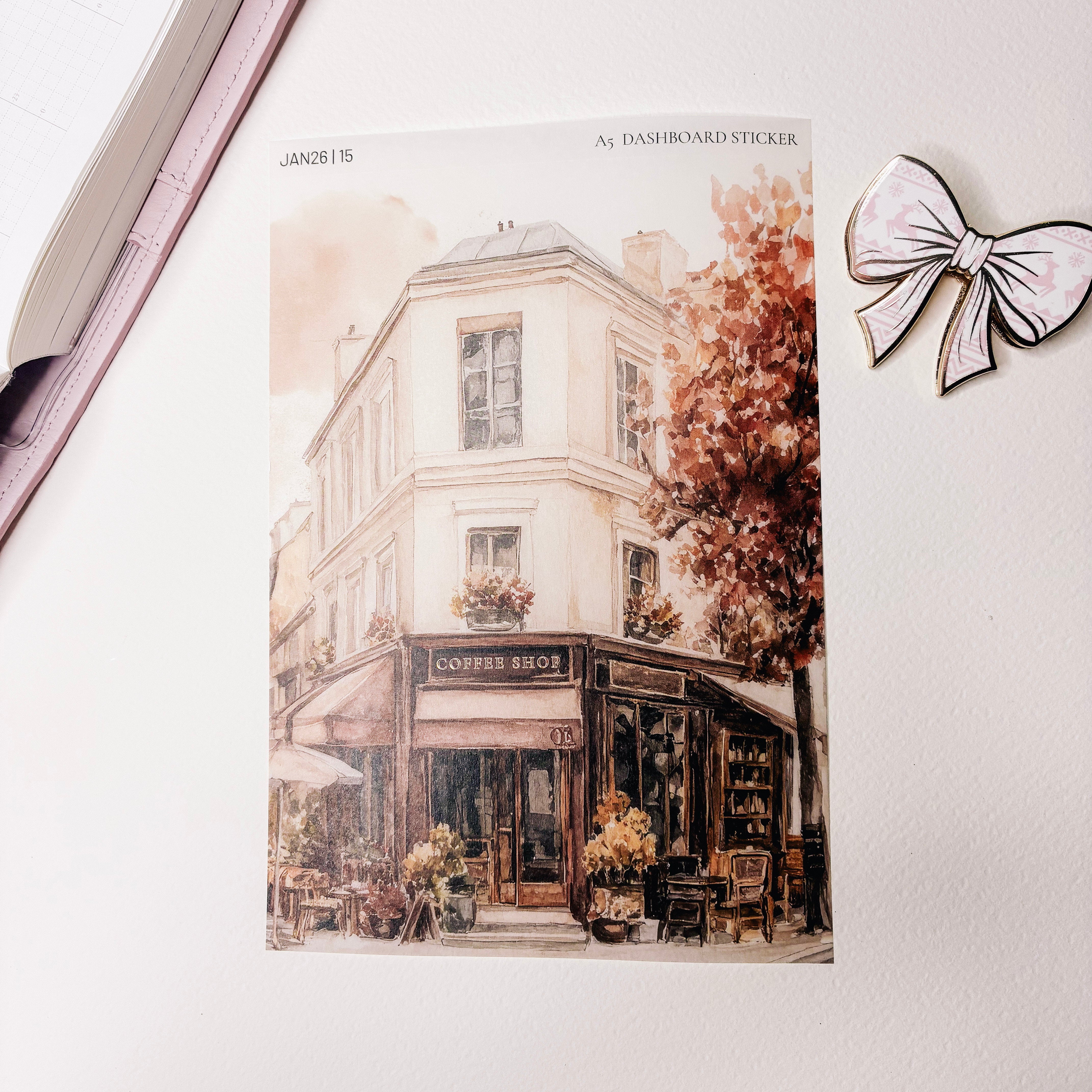 STICKER DASHBOARD A5 | SHEET 15 | CLEAR | JANUARY 26 COLLECTION ...