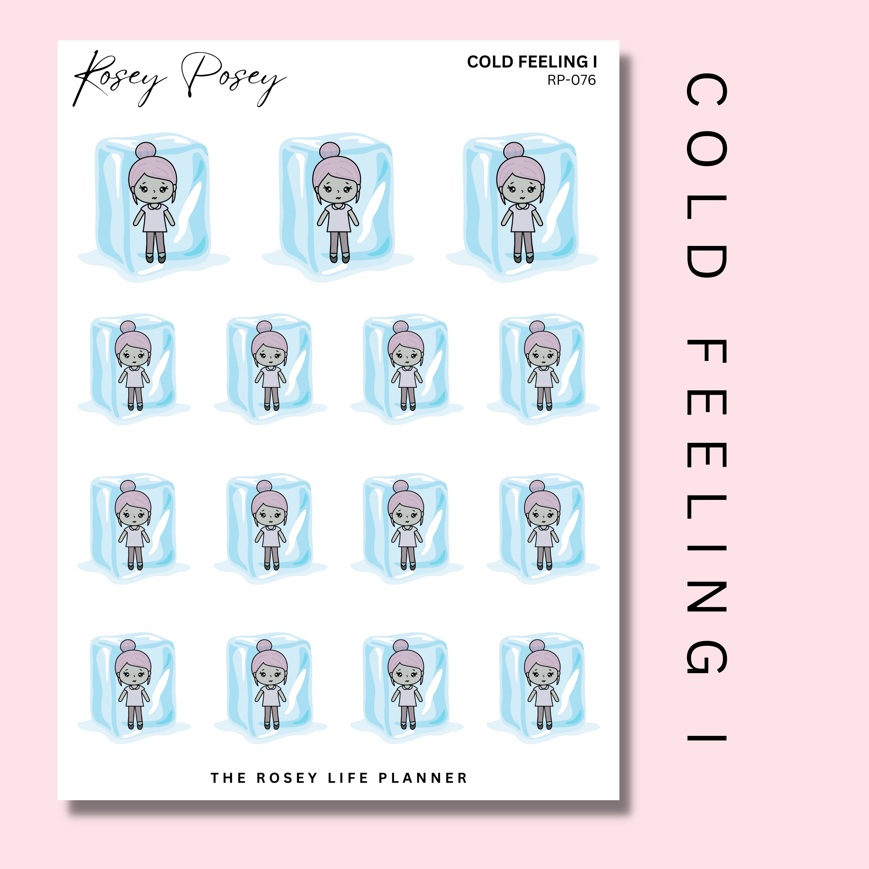 COLD FEELING | ROSEY POSEY | CLEAR MATTE & MATTE | RP-076 ...