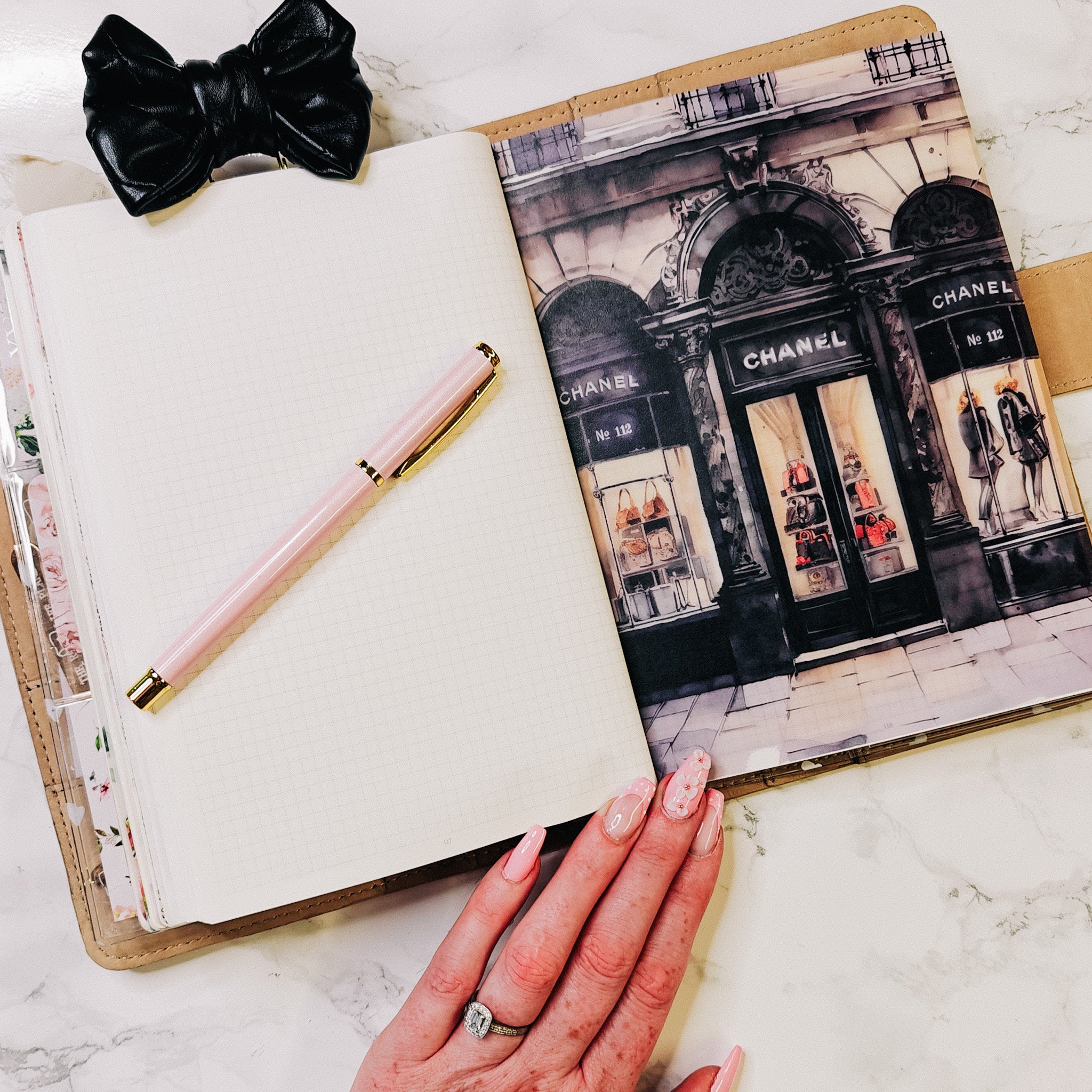 PLANNER DASHBOARD | Vellum | FASHIONISTA COLLECTION – theroseylifeplanner