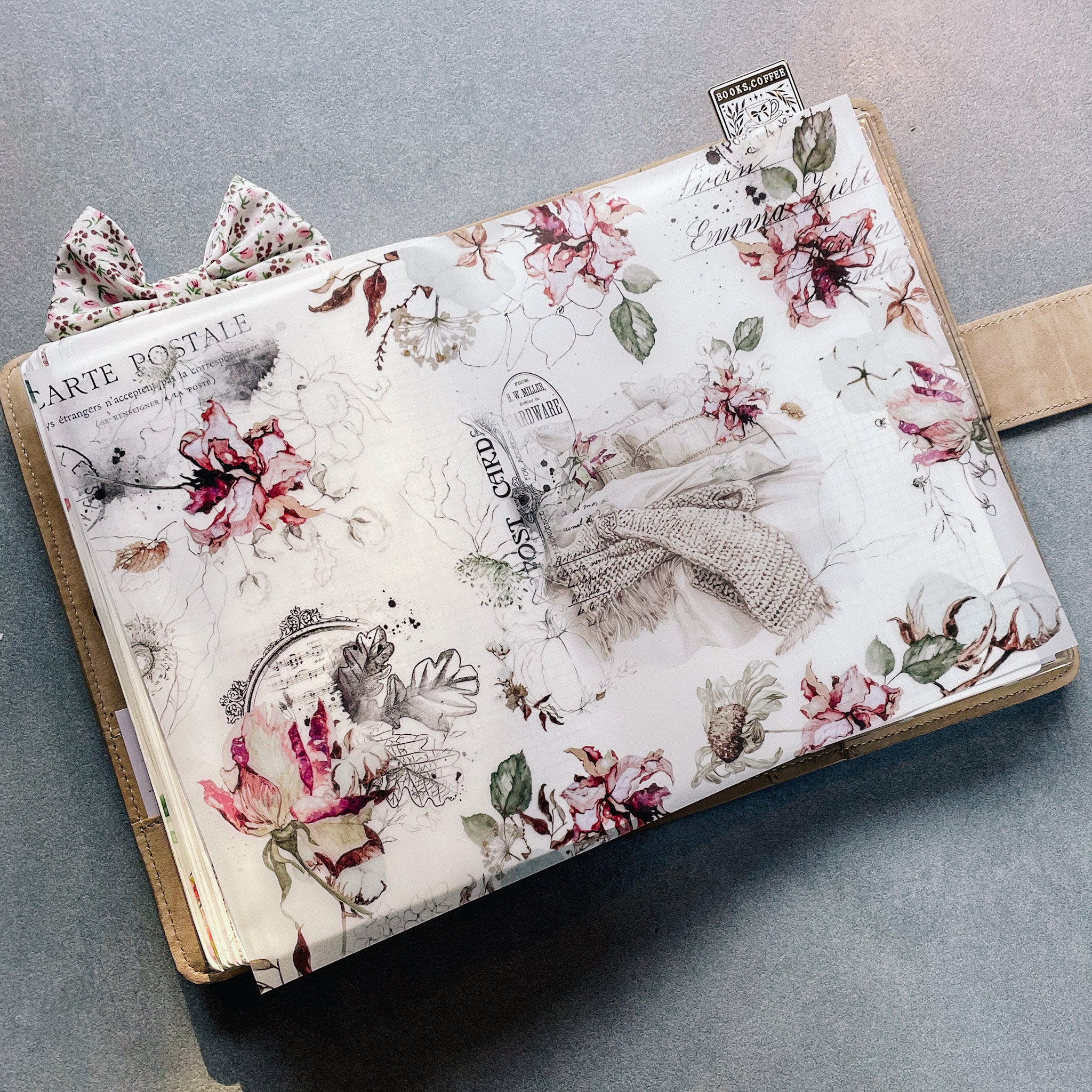 A4 DECO SHEET | VELLUM WITH FOIL | OCT24 – theroseylifeplanner