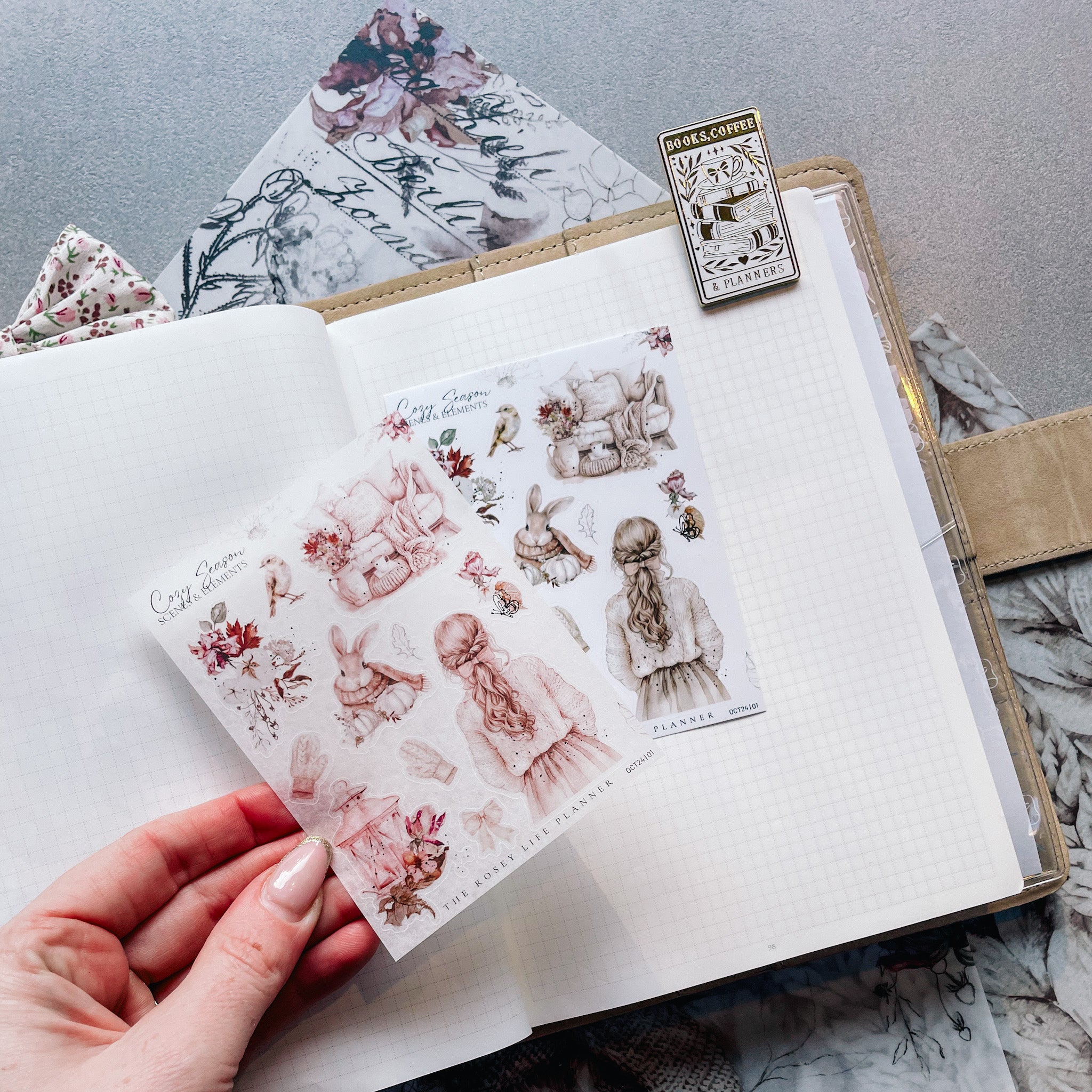 DECO STICKERS | SHEET 1 | CLEAR/ MATTE | OCT24 COLLECTION ...