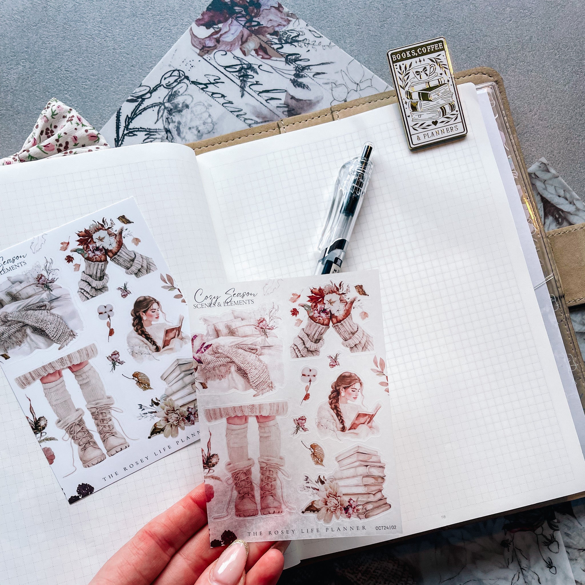 DECO STICKERS | SHEET 2 | CLEAR/ MATTE | OCT24 COLLECTION ...