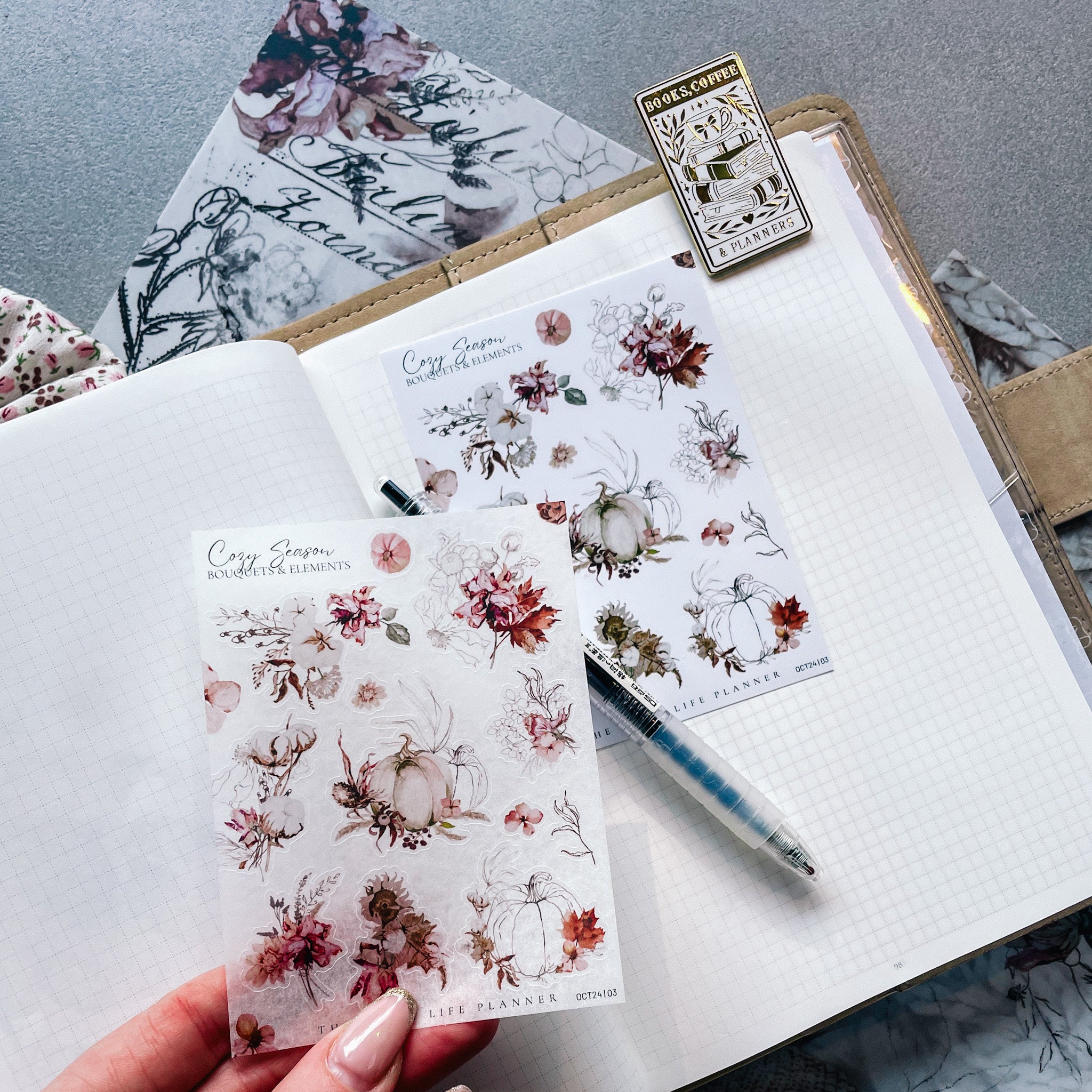 DECO STICKERS | SHEET 3 | CLEAR/ MATTE | OCT24 COLLECTION ...