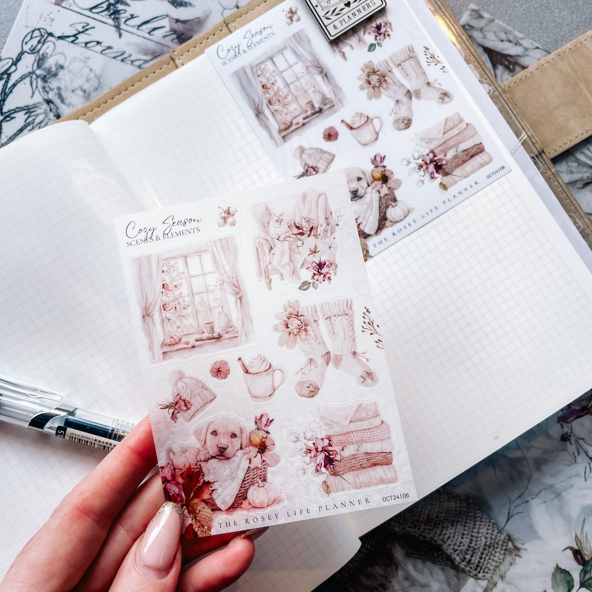 DECO STICKERS | SHEET 6 | CLEAR/ MATTE | OCT24 COLLECTION ...