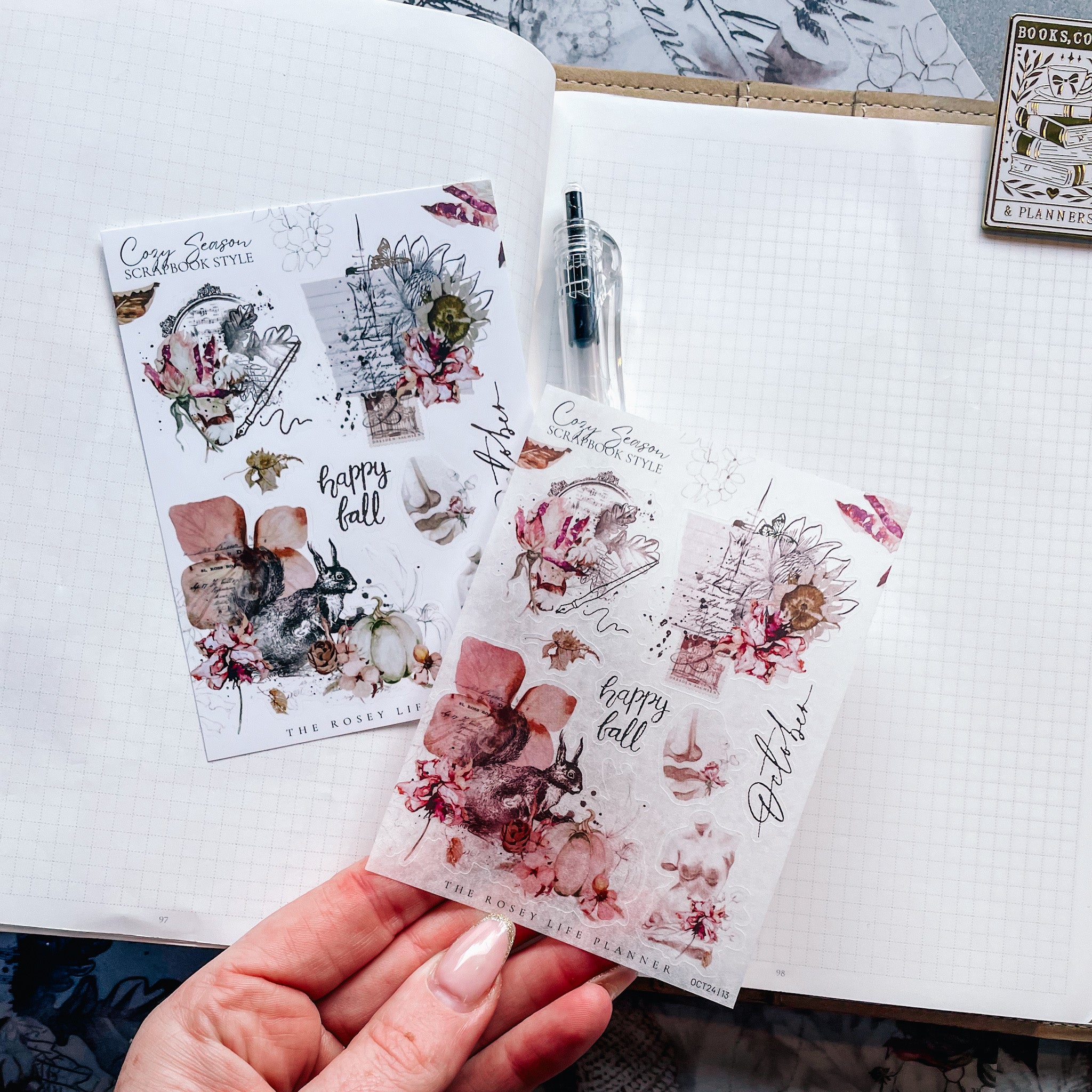 DECO STICKERS | SHEET 13 | CLEAR/ MATTE | OCT24 COLLECTION ...