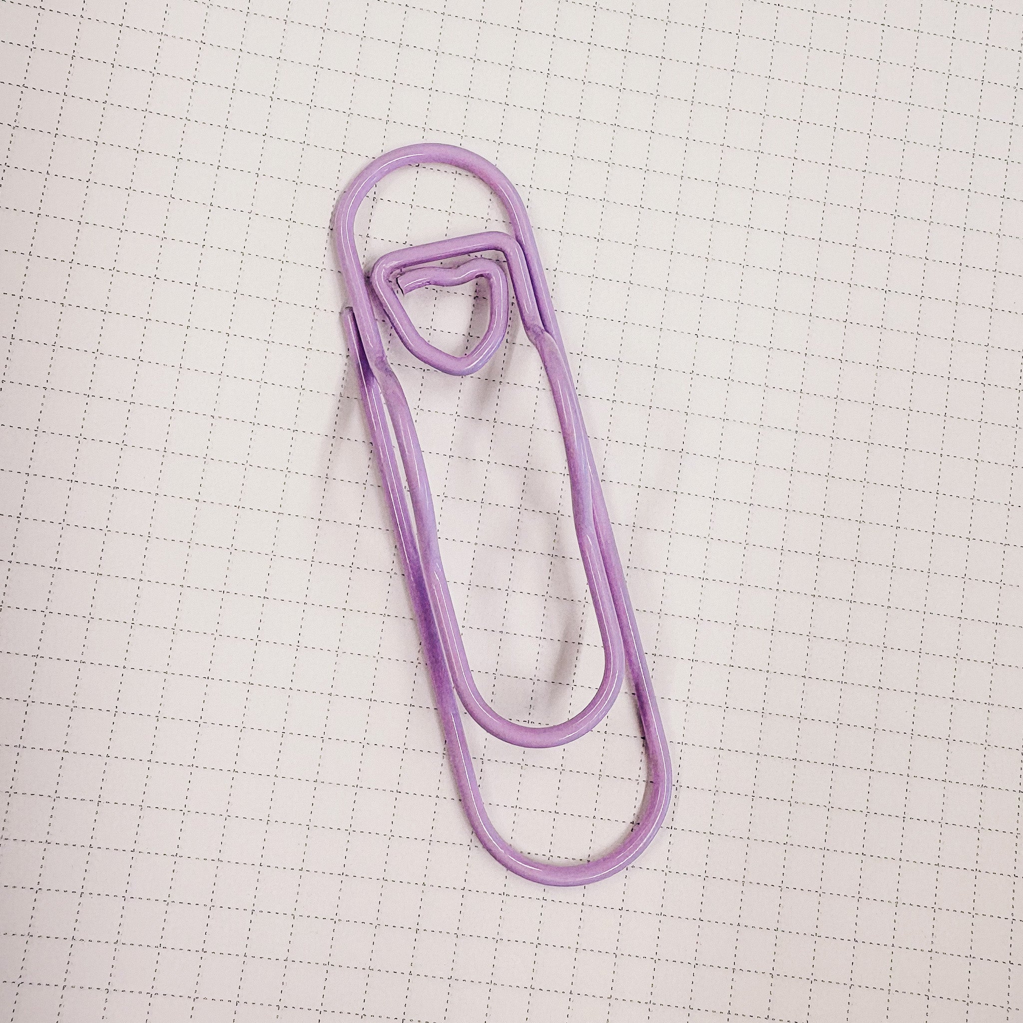 PEN LOOP | PLANNER CLIP LILAC HEART – theroseylifeplanner
