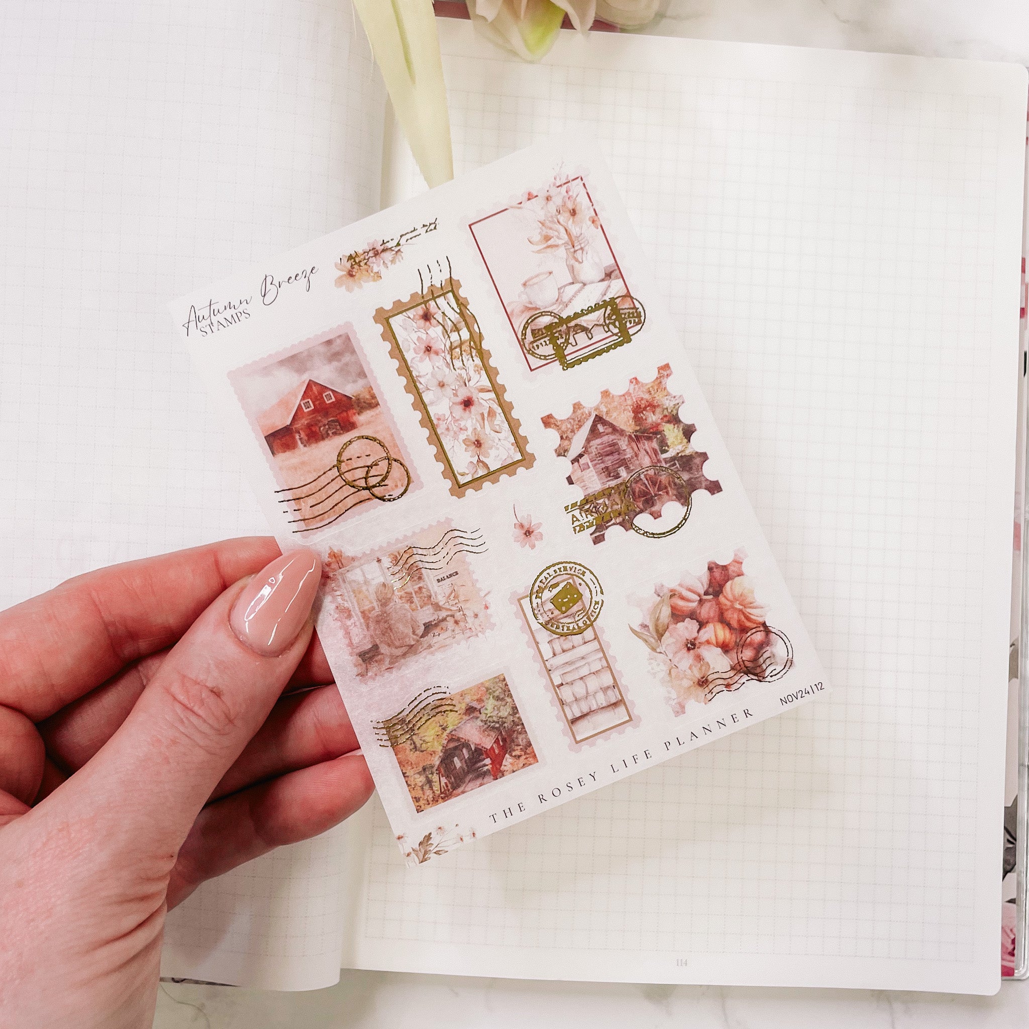 DECO STICKERS | SHEET 12 | CLEAR/ MATTE | NOV24 COLLECTION ...