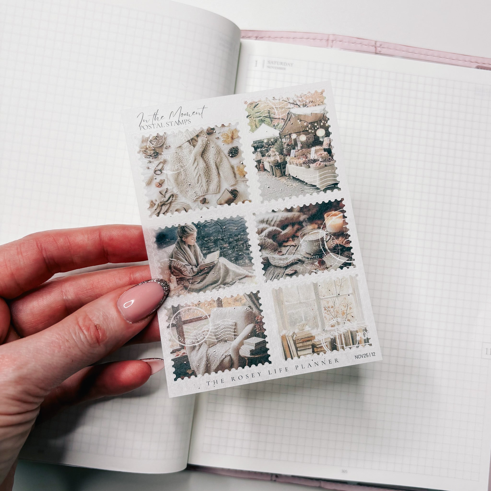 DECO STICKERS | SHEET 12 | CLEAR/ MATTE | NOVEMBER 2025 COLLECTION ...