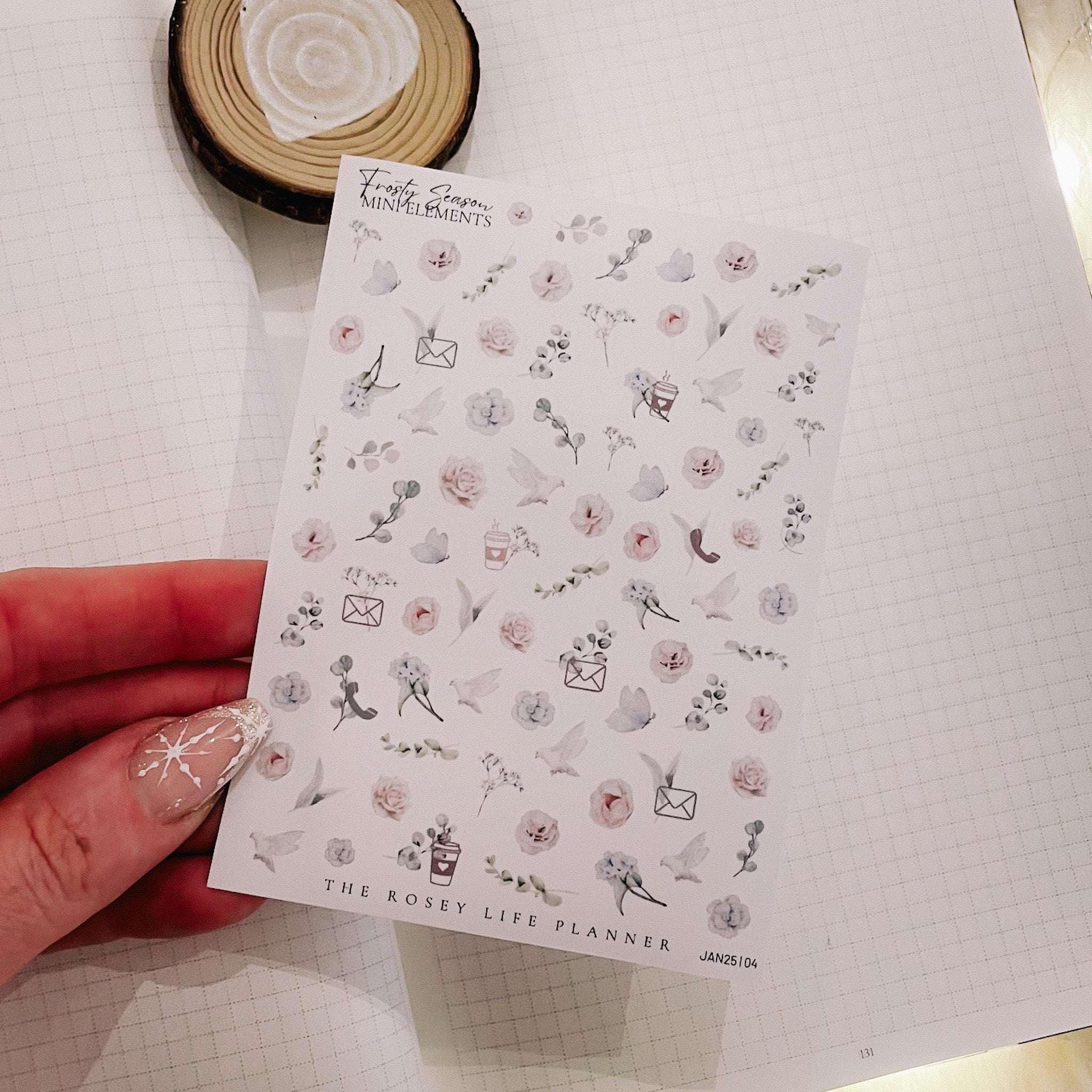 DECO STICKERS | SHEET 4 | CLEAR/ MATTE | JAN25 COLLECTION ...