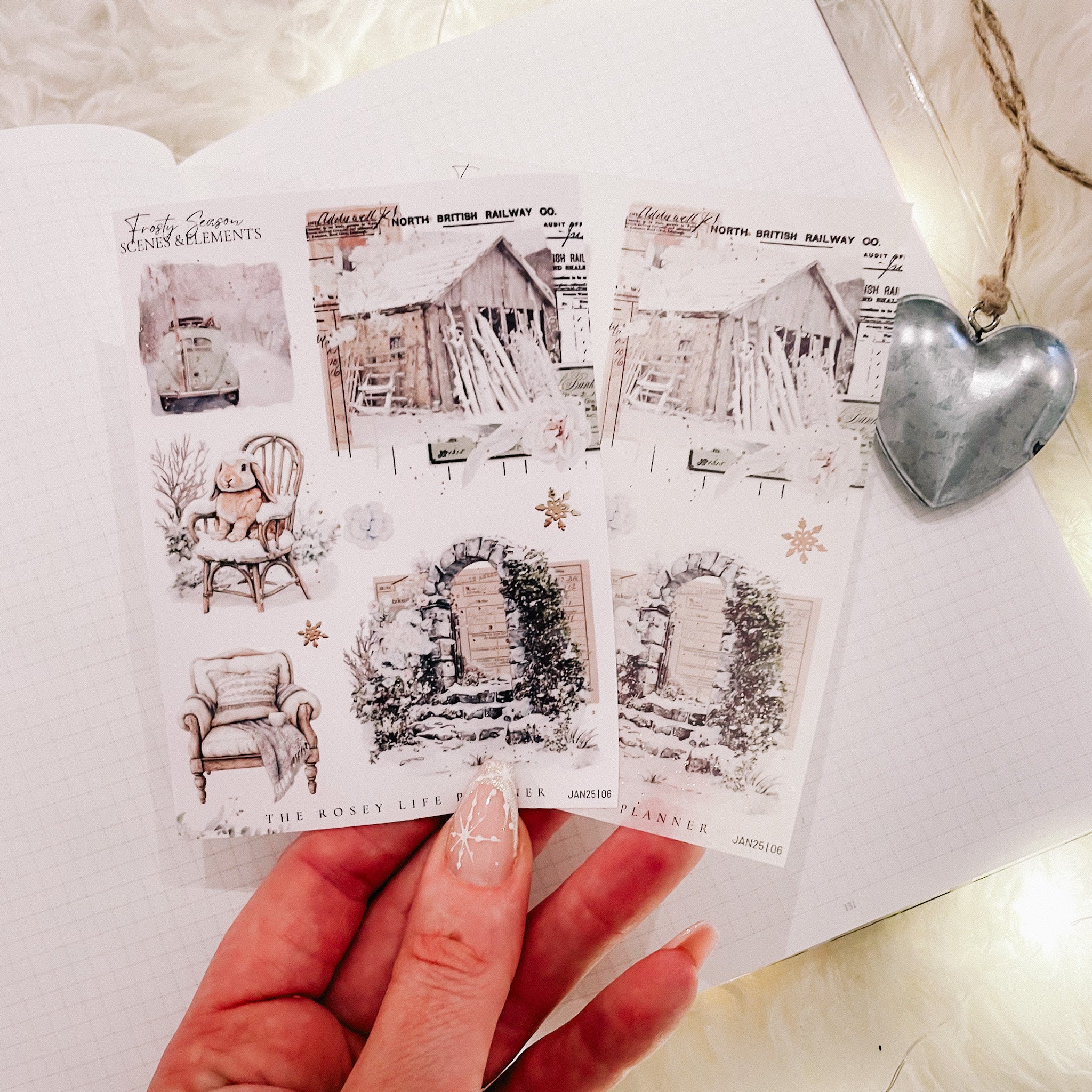 DECO STICKERS | SHEET 6 | CLEAR/ MATTE | JAN25 COLLECTION ...