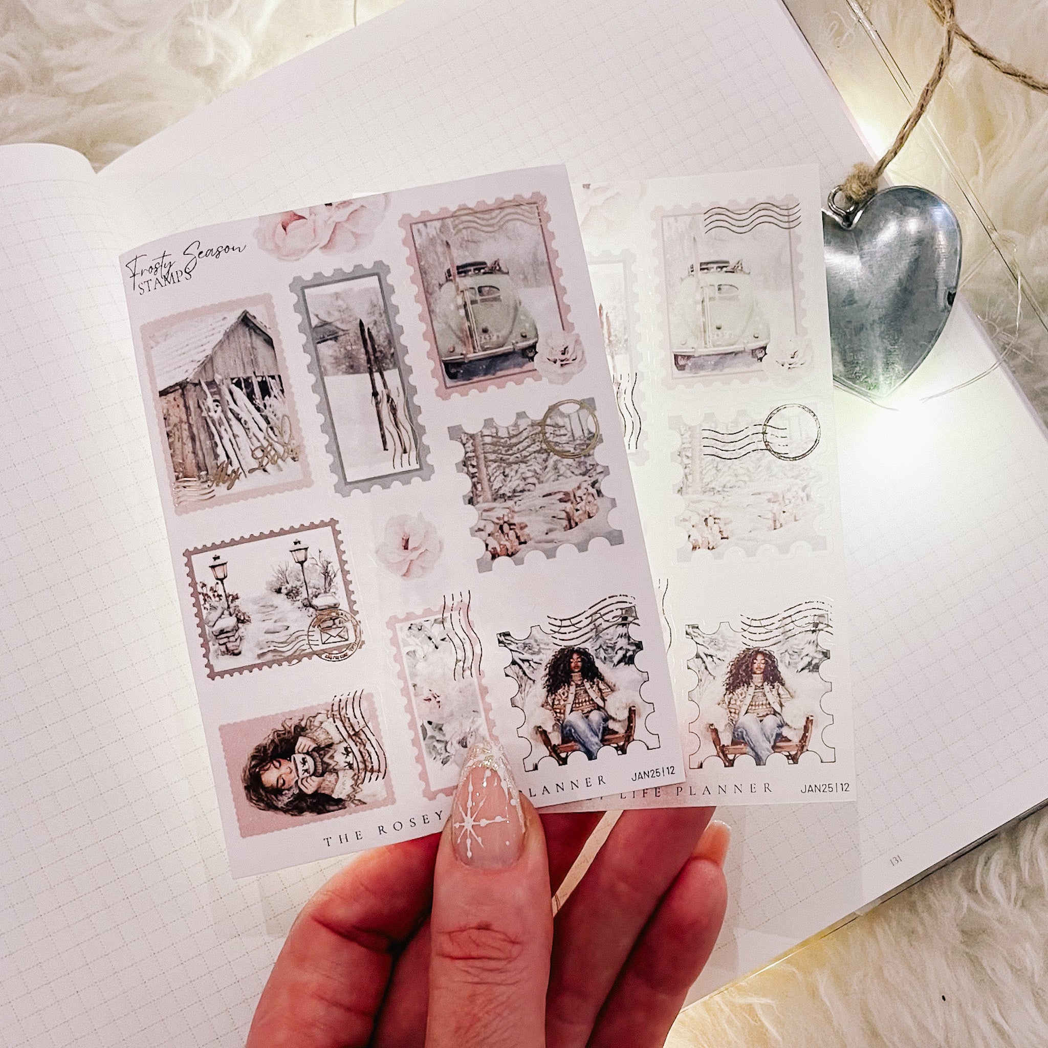 DECO STICKERS | SHEET 12 | CLEAR/ MATTE | JAN25 COLLECTION ...