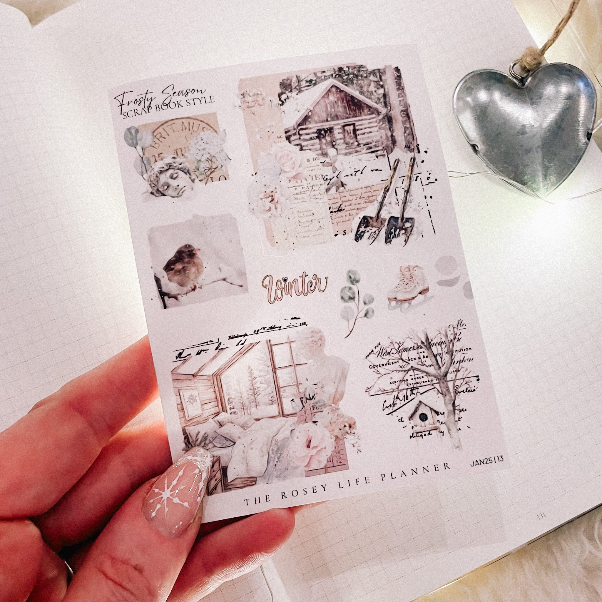 DECO STICKERS | SHEET 13 | CLEAR/ MATTE | JAN25 COLLECTION ...