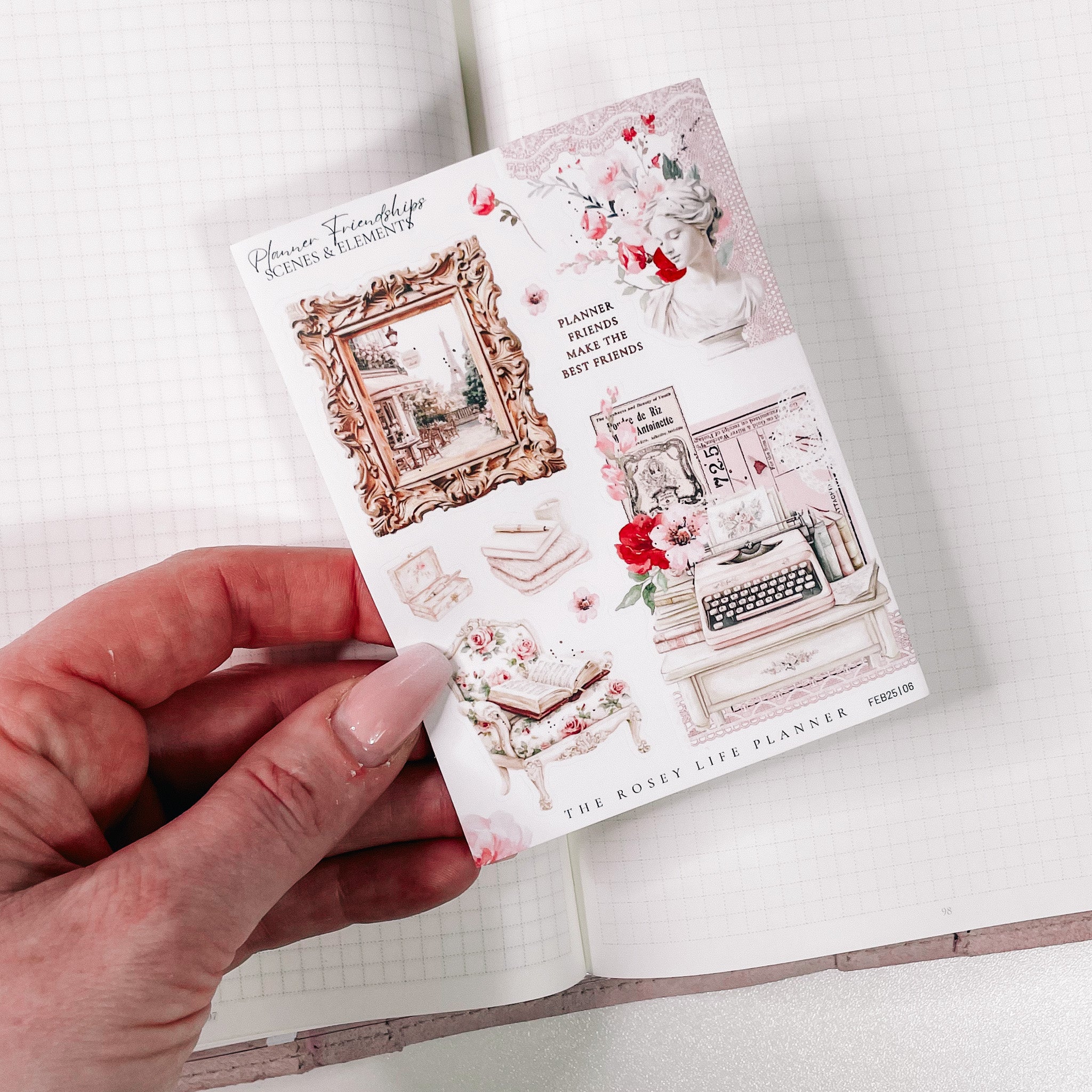 DECO STICKERS | SHEET 6 | CLEAR/ MATTE | FEB25 COLLECTION ...