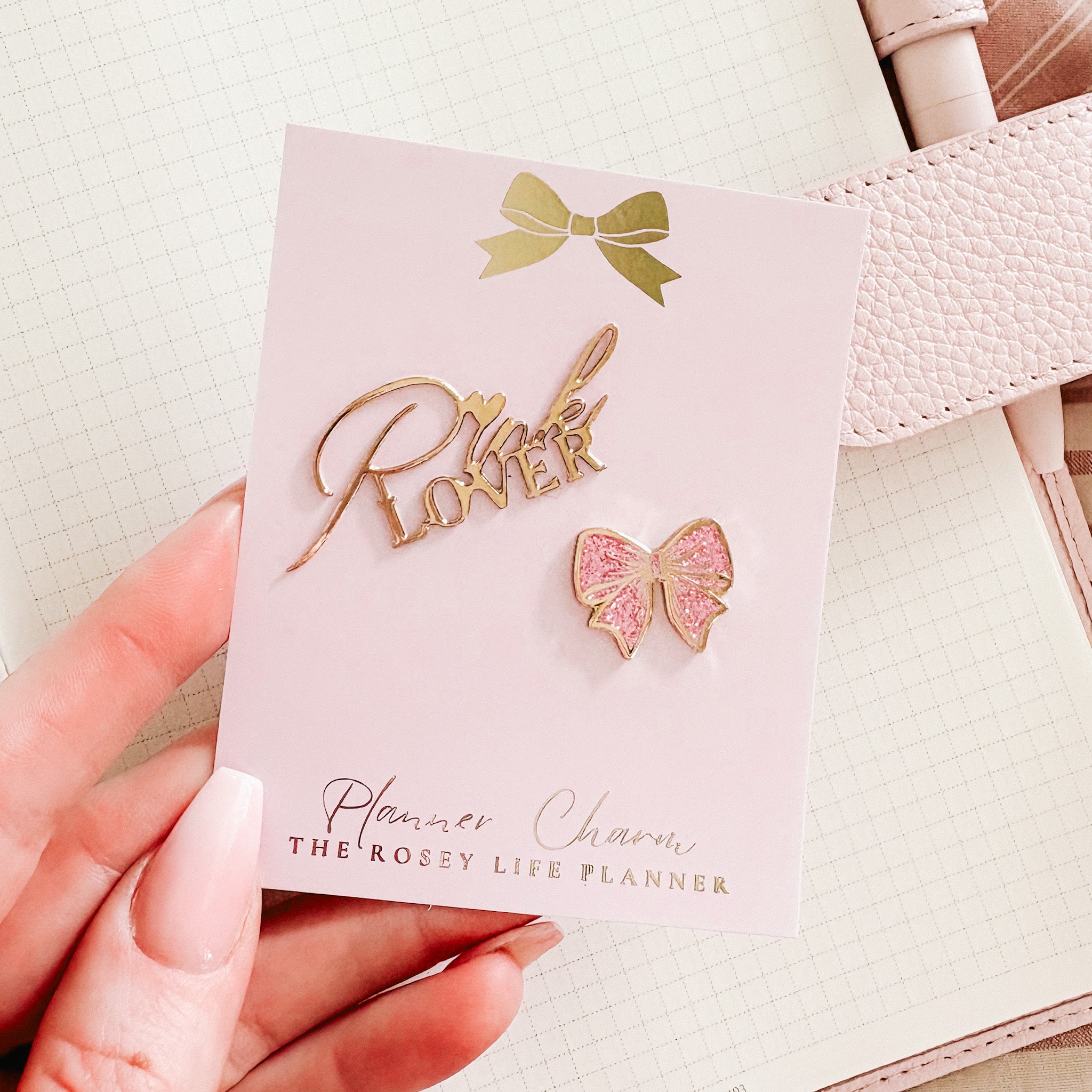 PINK MY LIFE 2.0 COLLECTION | MAGNET PLANNER CHARM – theroseylifeplanner