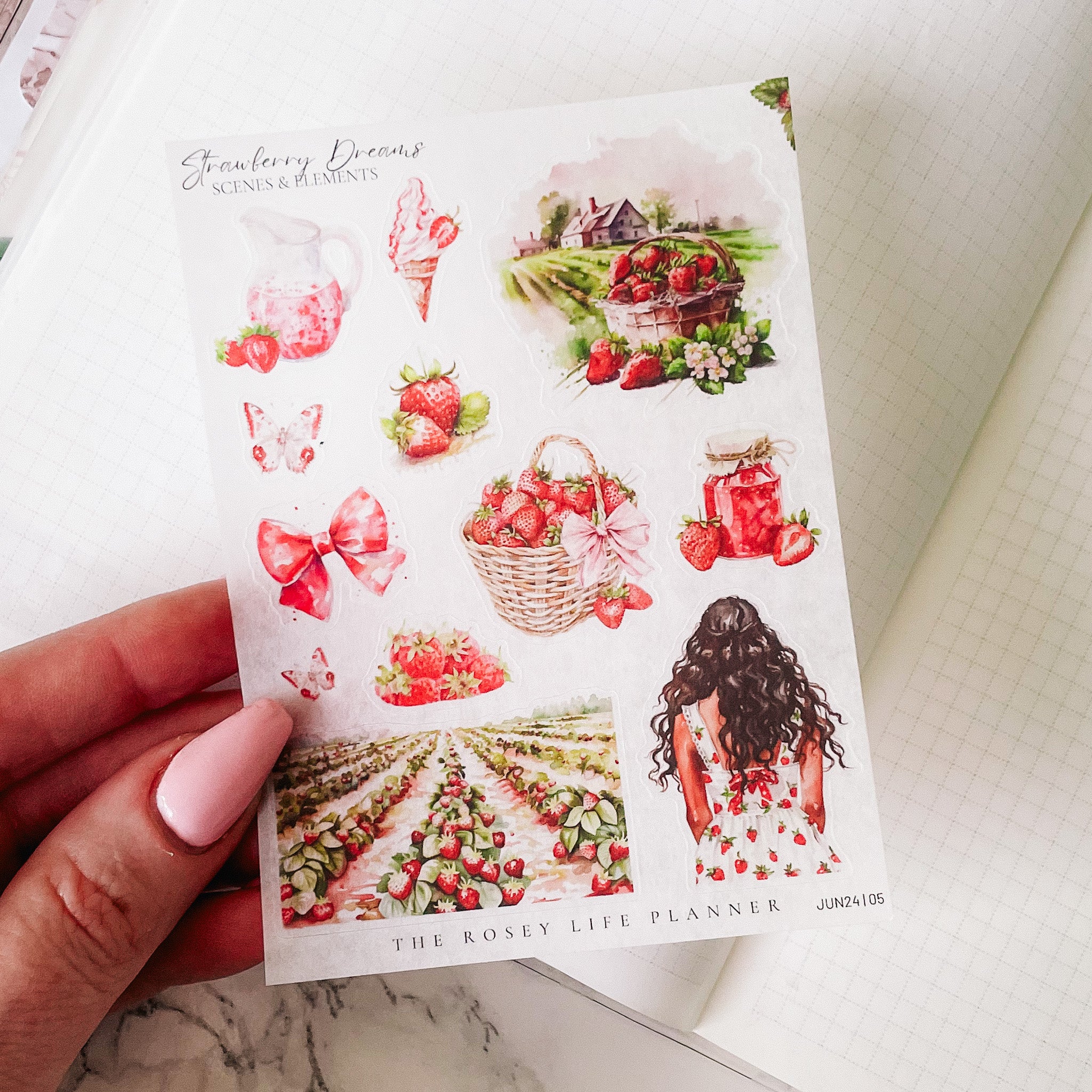 DECO STICKERS | SHEET 5 | CLEAR/ MATTE | JUN24 COLLECTION ...