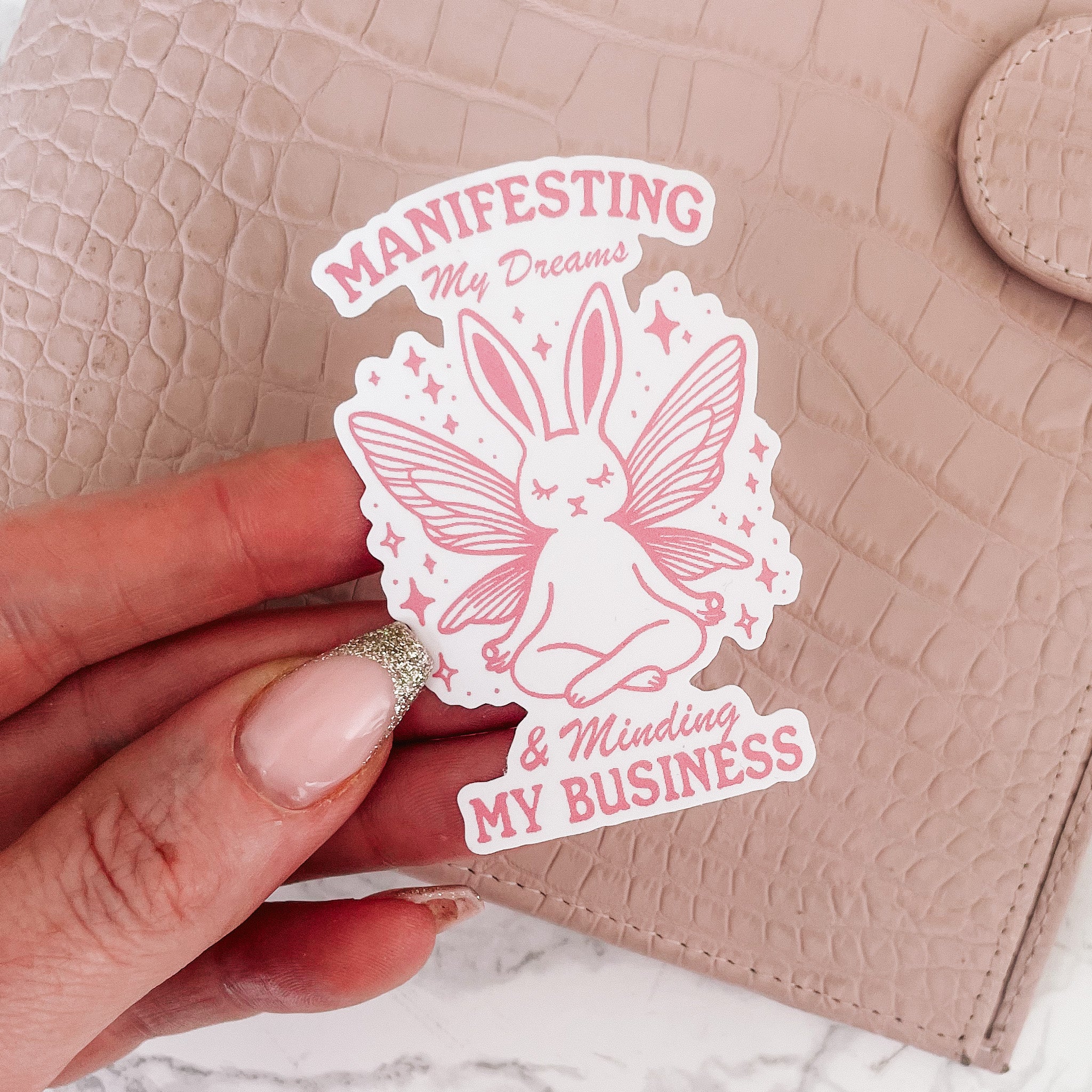 DIE CUT STICKER - Pink Dreams – theroseylifeplanner