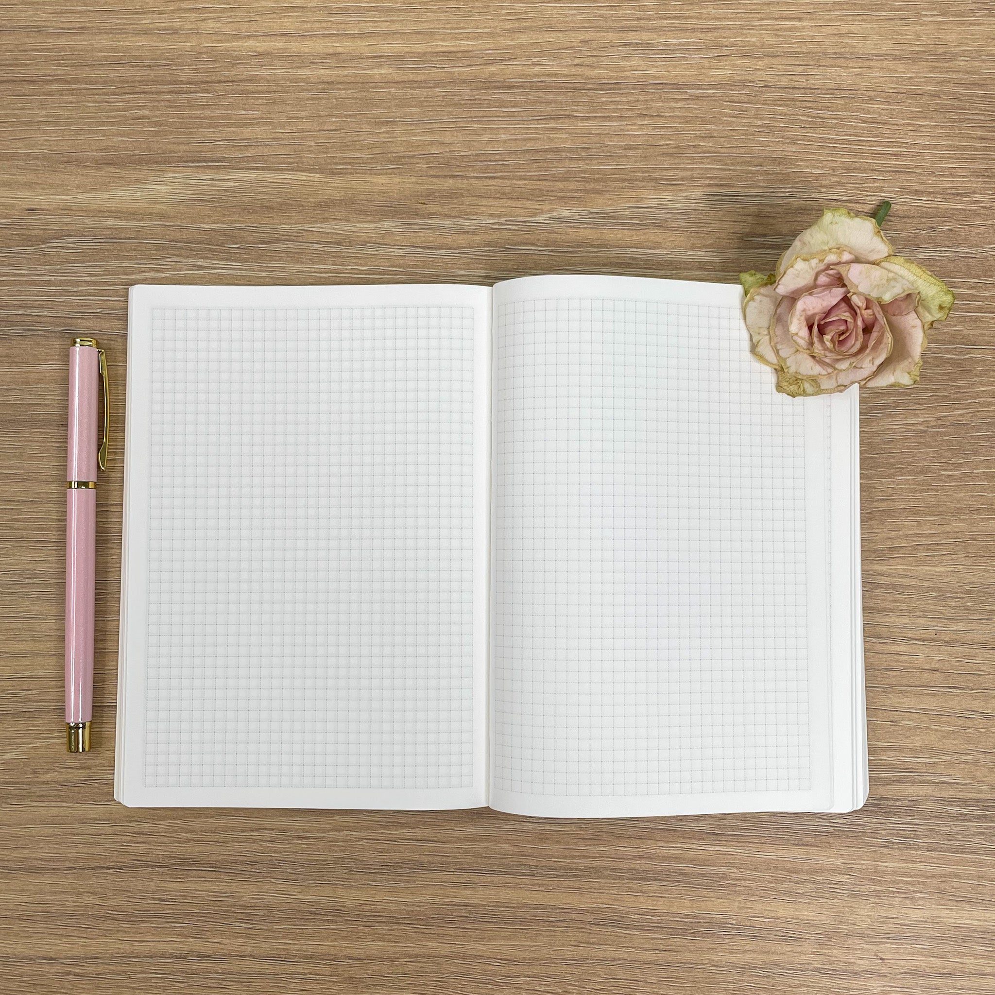 A5 NOTEBOOK | 512 PAGES - 52 GSM TOMOE RIVER PAPER | TAUPE ...