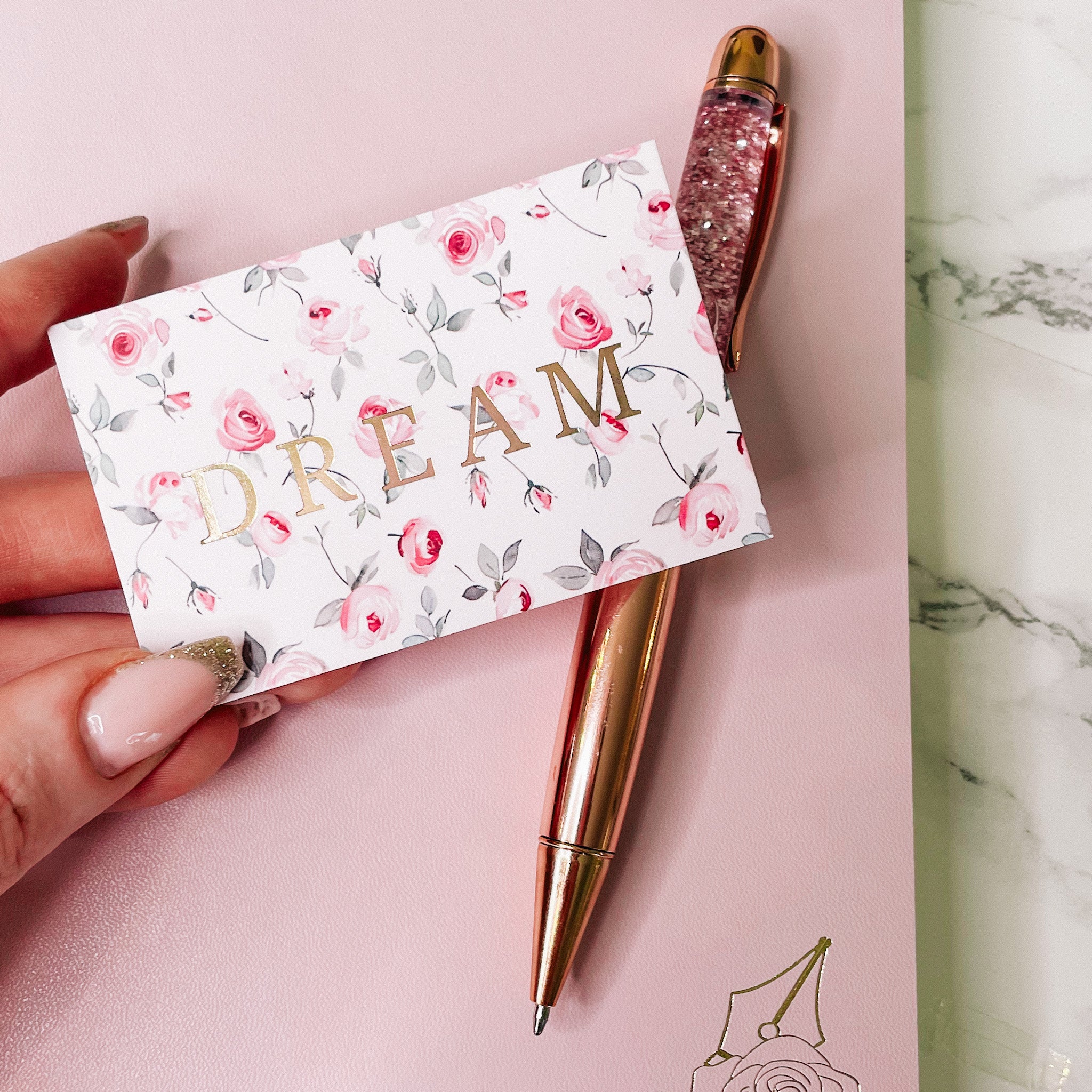 DREAM | JOURNALING CARD | PLANNER DECO | – theroseylifeplanner