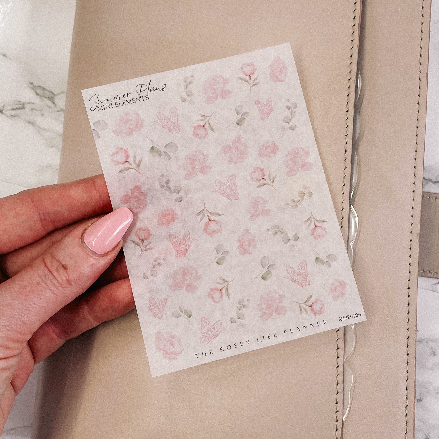 DECO STICKERS | SHEET 4 | CLEAR/ MATTE | AUG24 COLLECTION ...