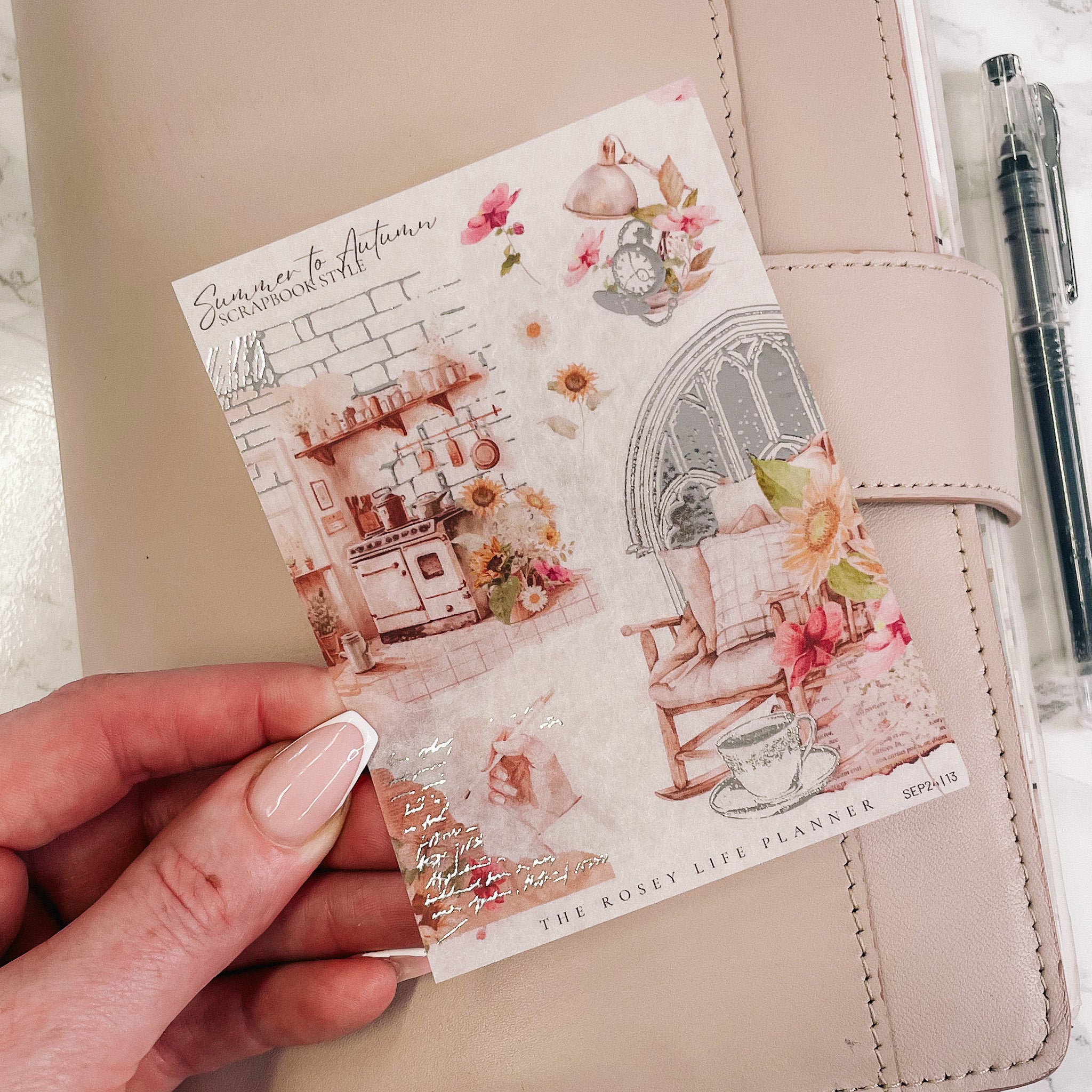 DECO STICKERS | SHEET 13 | CLEAR/ MATTE FOILED | SEP24 COLLECTION ...