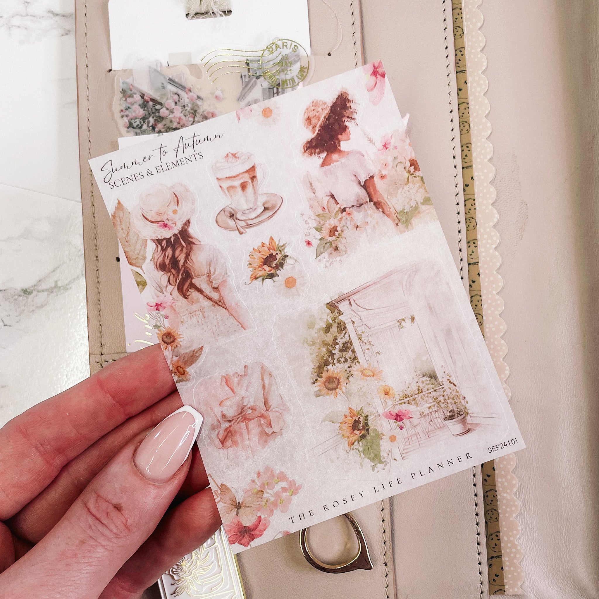 DECO STICKERS | SHEET 1 | CLEAR/ MATTE | SEP24 COLLECTION ...