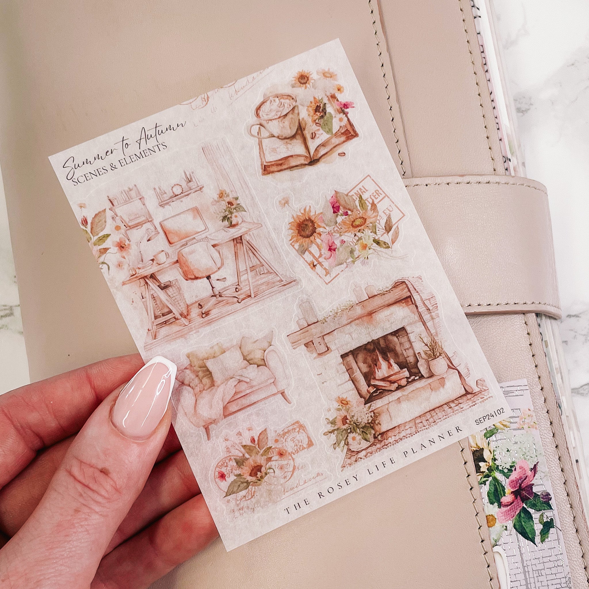 DECO STICKERS | SHEET 2 | CLEAR/ MATTE | SEP24 COLLECTION ...