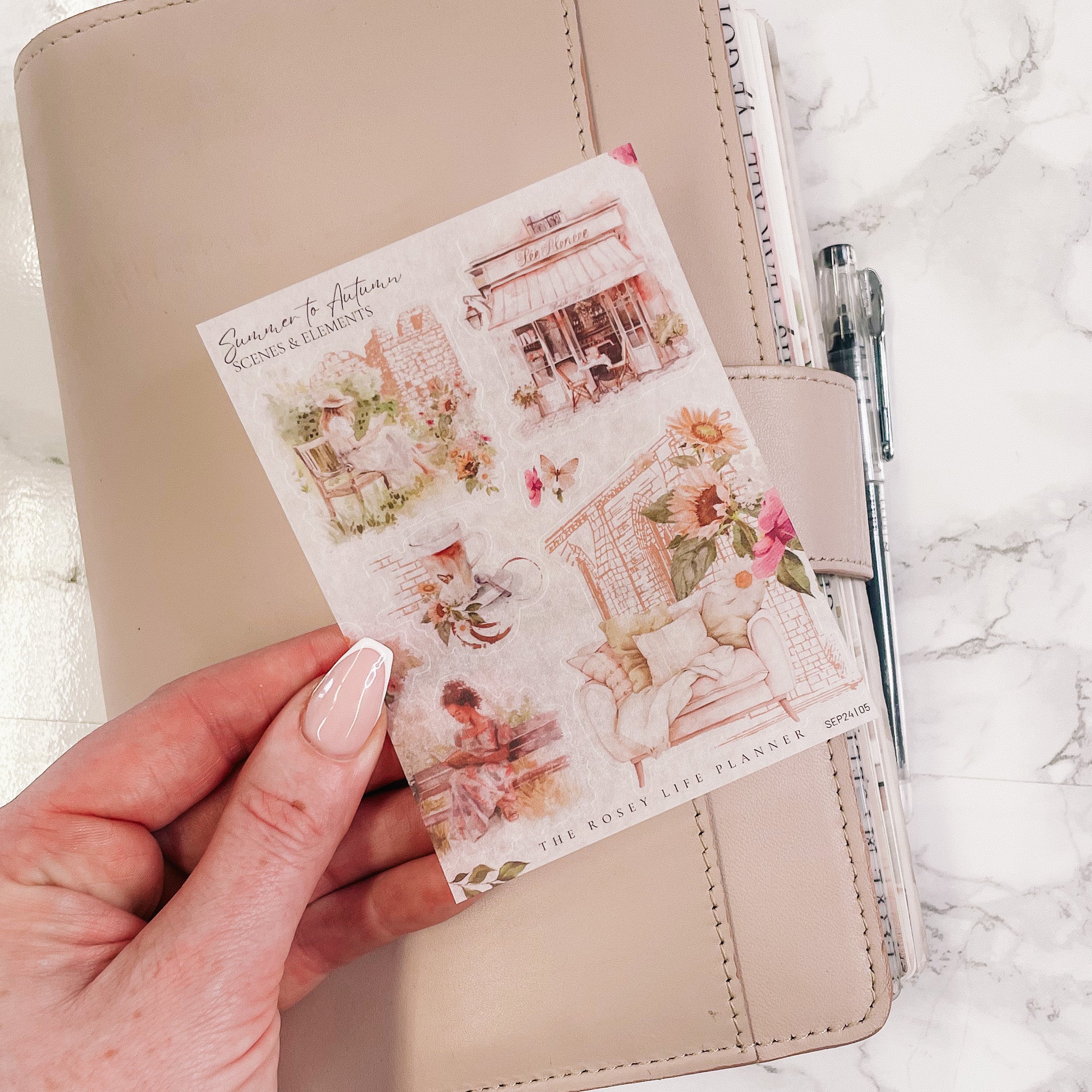 DECO STICKERS | SHEET 5 | CLEAR/ MATTE FOILED | SEP24 COLLECTION ...