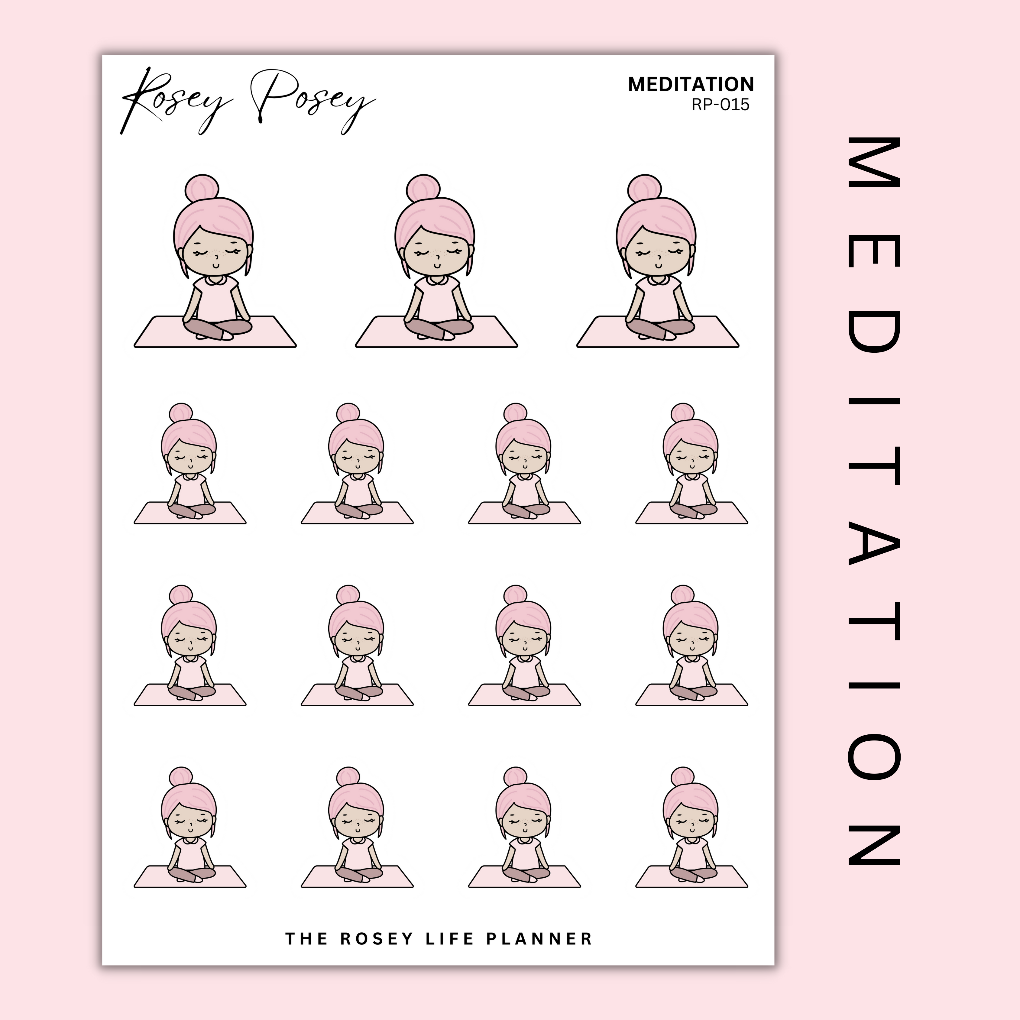 MEDITATION | ROSEY POSEY | CLEAR MATTE & MATTE | RP-015 ...