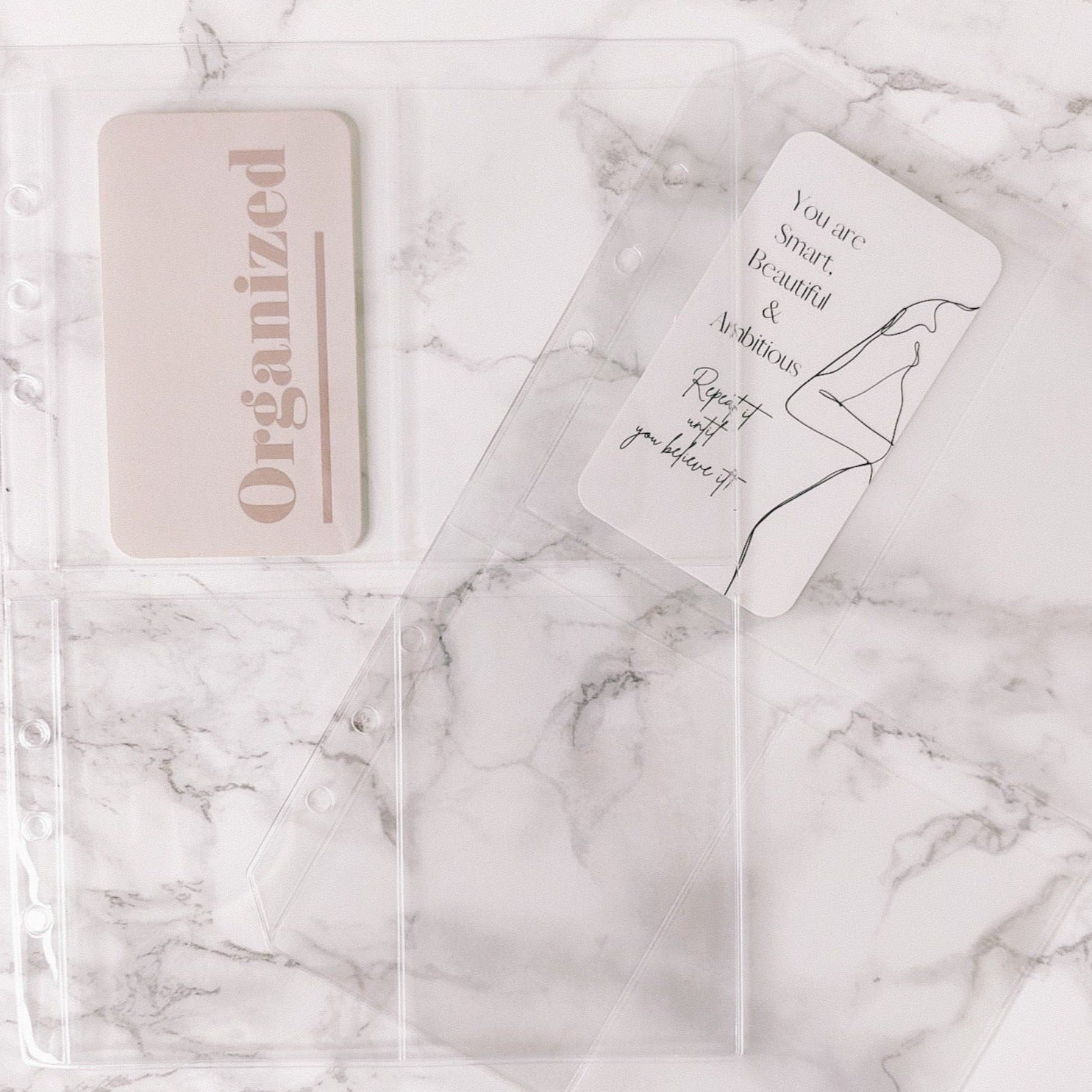 CLEAR POCKETS – theroseylifeplanner